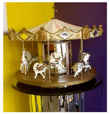 Mirrored Pedestal table for your Carousel > Carousel Tables & More ...