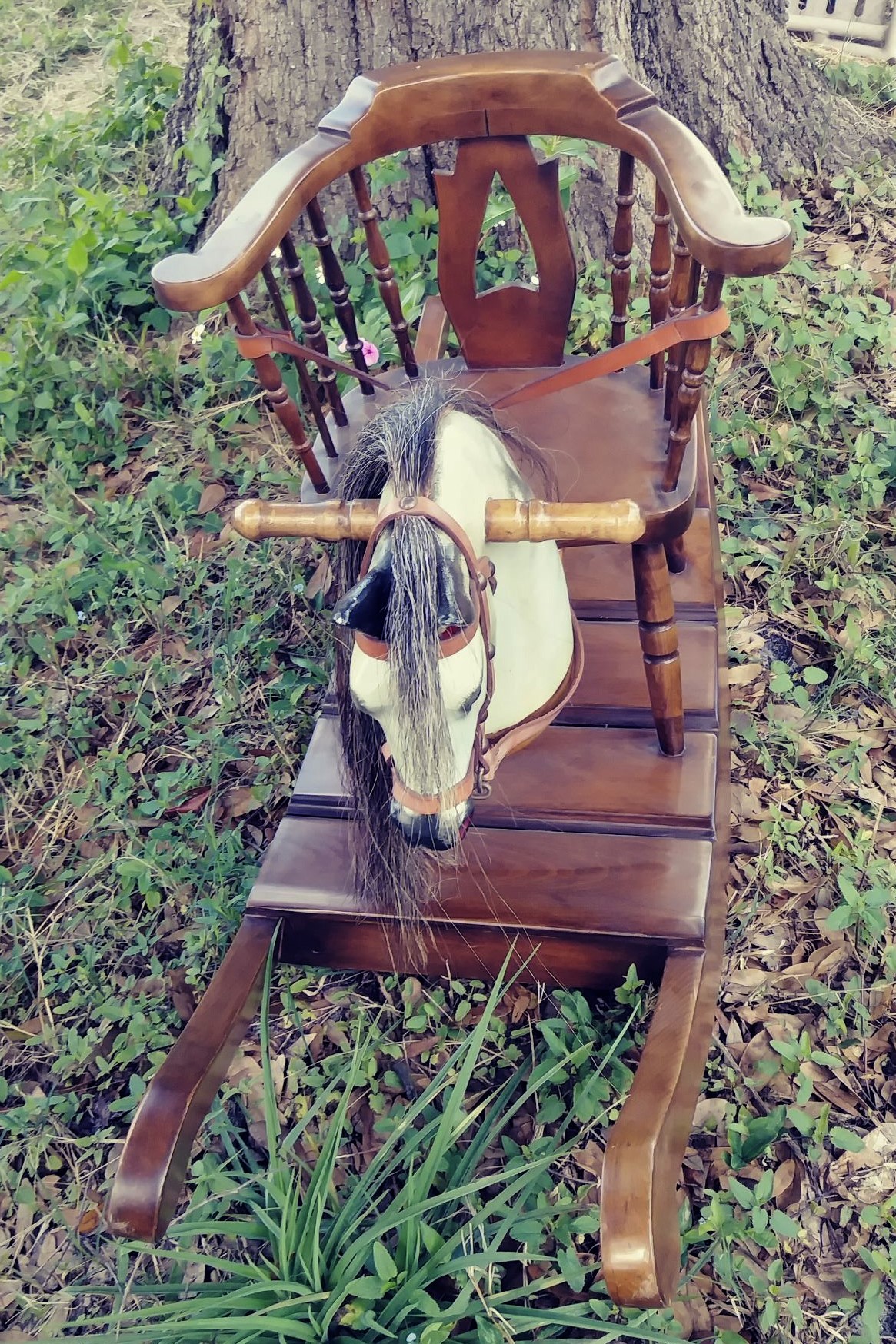 Stevenson English Toddler Rocking Horse Chair > Rocking Horses ...