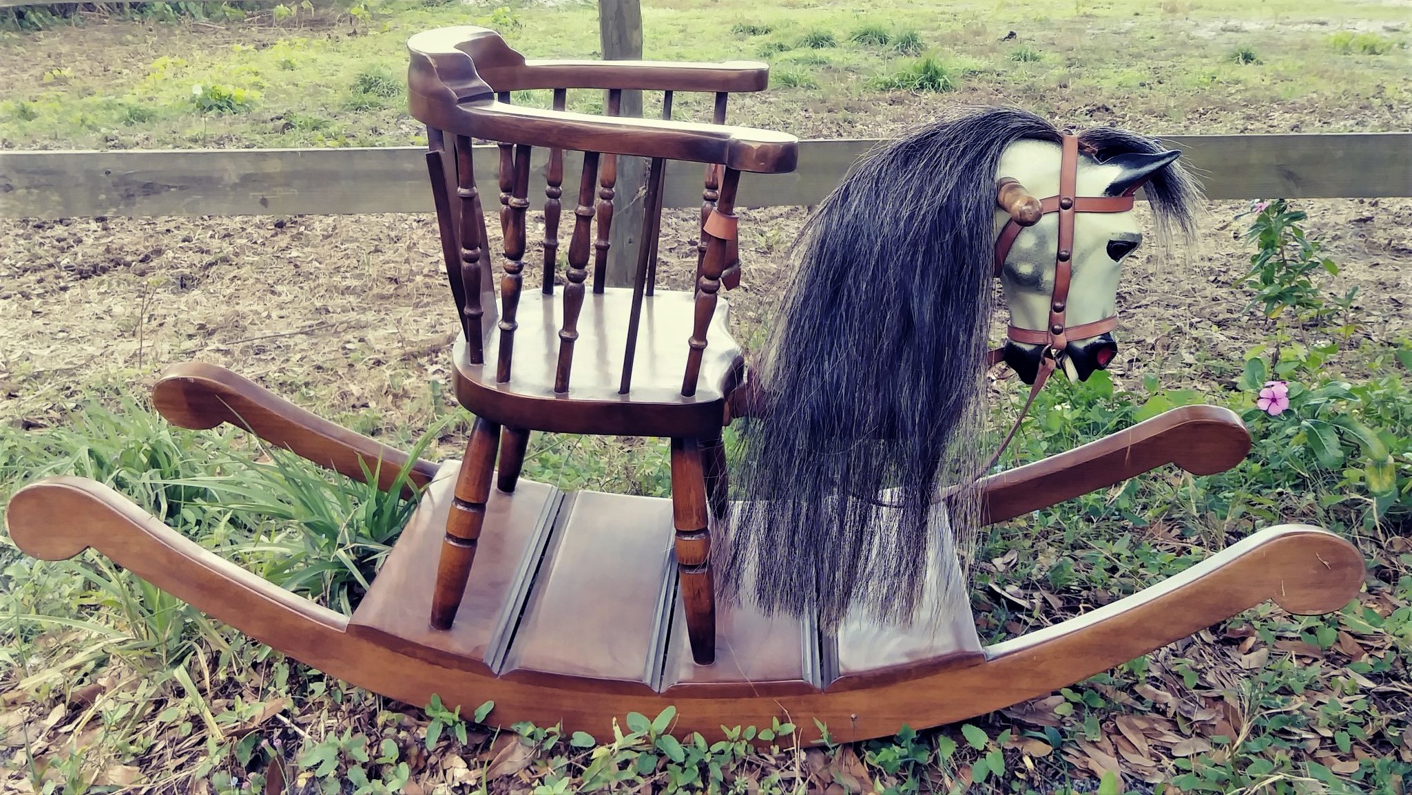 Stevenson English Toddler Rocking Horse Chair > Rocking Horses ...