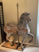 Antique Dentzel Stander Carousel Horse ,Circa 1890, from Atlantic City ...