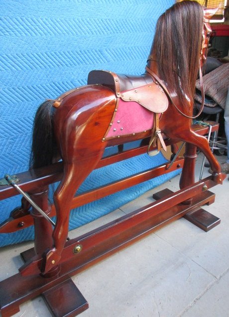 48 inch tall Stevenson Rocking Horse > Rocking Horses > Carousel Workshop